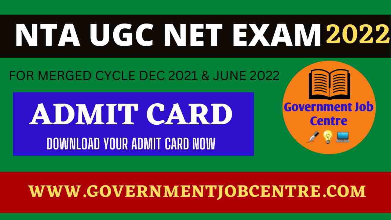 NTA UGC NET June 2022 Phase II Admit Card / Phase III Exam Date